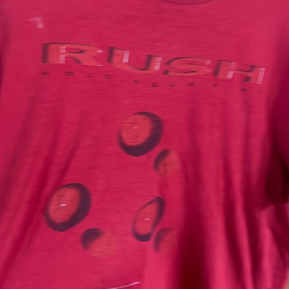 Vintage | Shirts | Rush Hold Your Fire Concert Tshirt Authentic | Poshmark